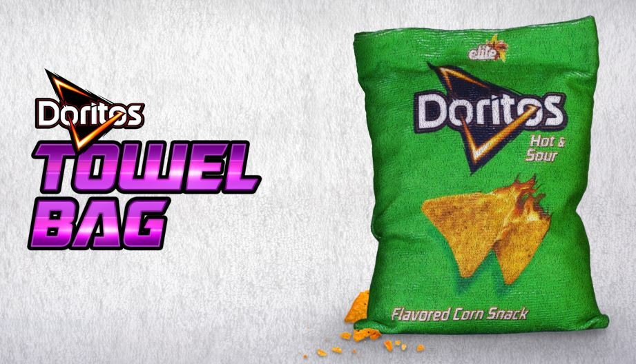 Doritos Towel Bag — So Long, Cheesy Fingers!